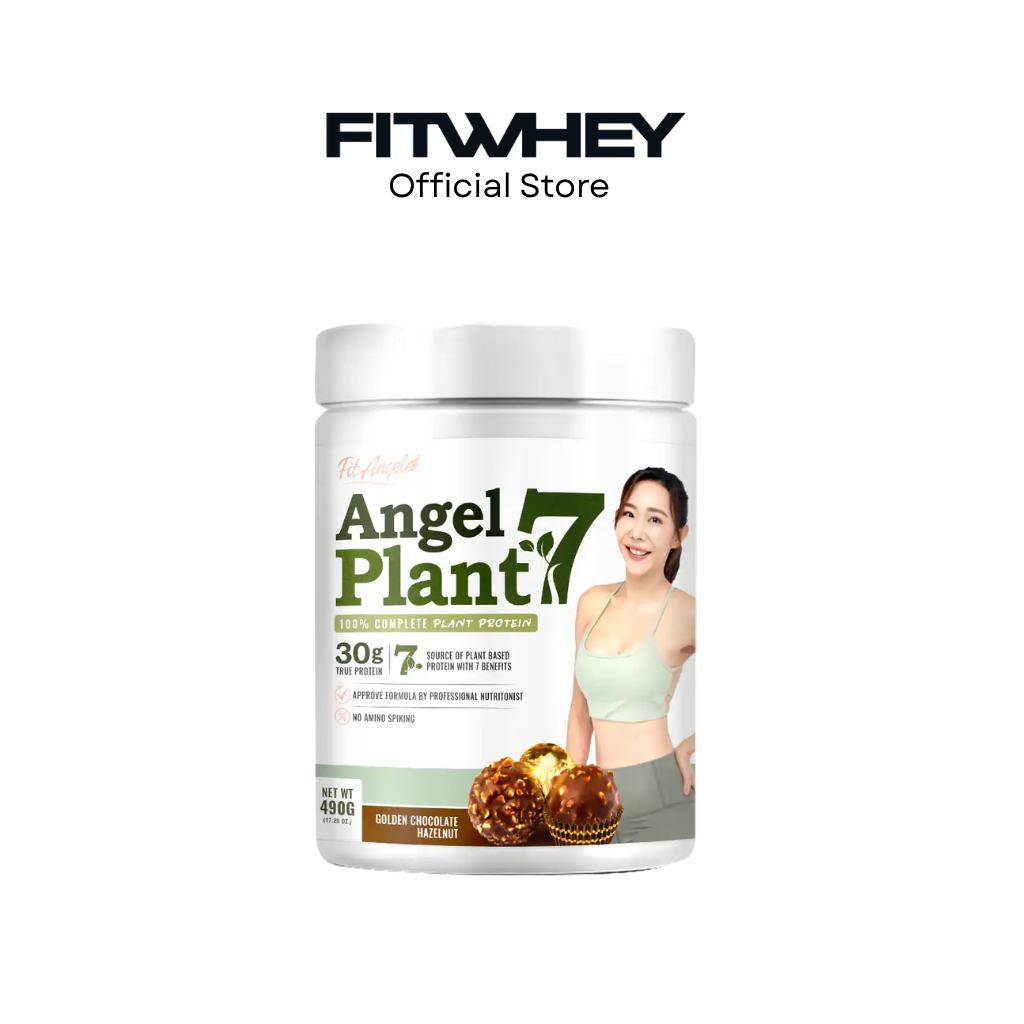 FITANGEL PLANT PROTEIN 7 (490G) | โปรตีนพืช 7 ชนิด โปรตีนสูง 30G ต่อเสิร์ฟ | Shopee Thailand