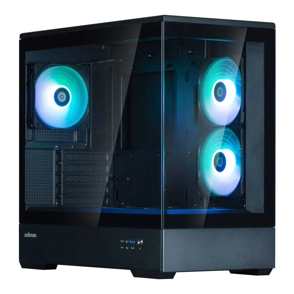CASE (เคส) ZALMAN P30 BLACK V2 (MICRO-ATX) | Shopee Thailand