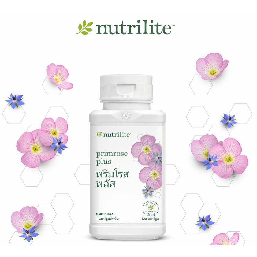 Nutrilite Primrose Plus พริมโรส พลัส นิวทริไลท์ 120 แคปซูล | Shopee ...