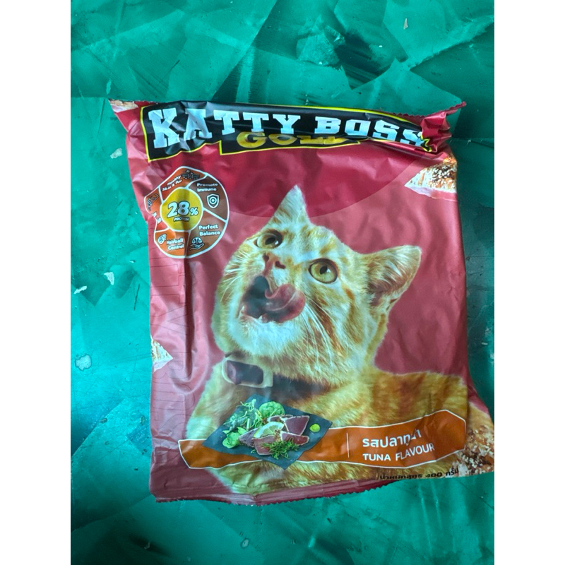 อาหารแมว KATTY BOSS GOLD ยกกระสอบ 400กx50ถุง | Shopee Thailand