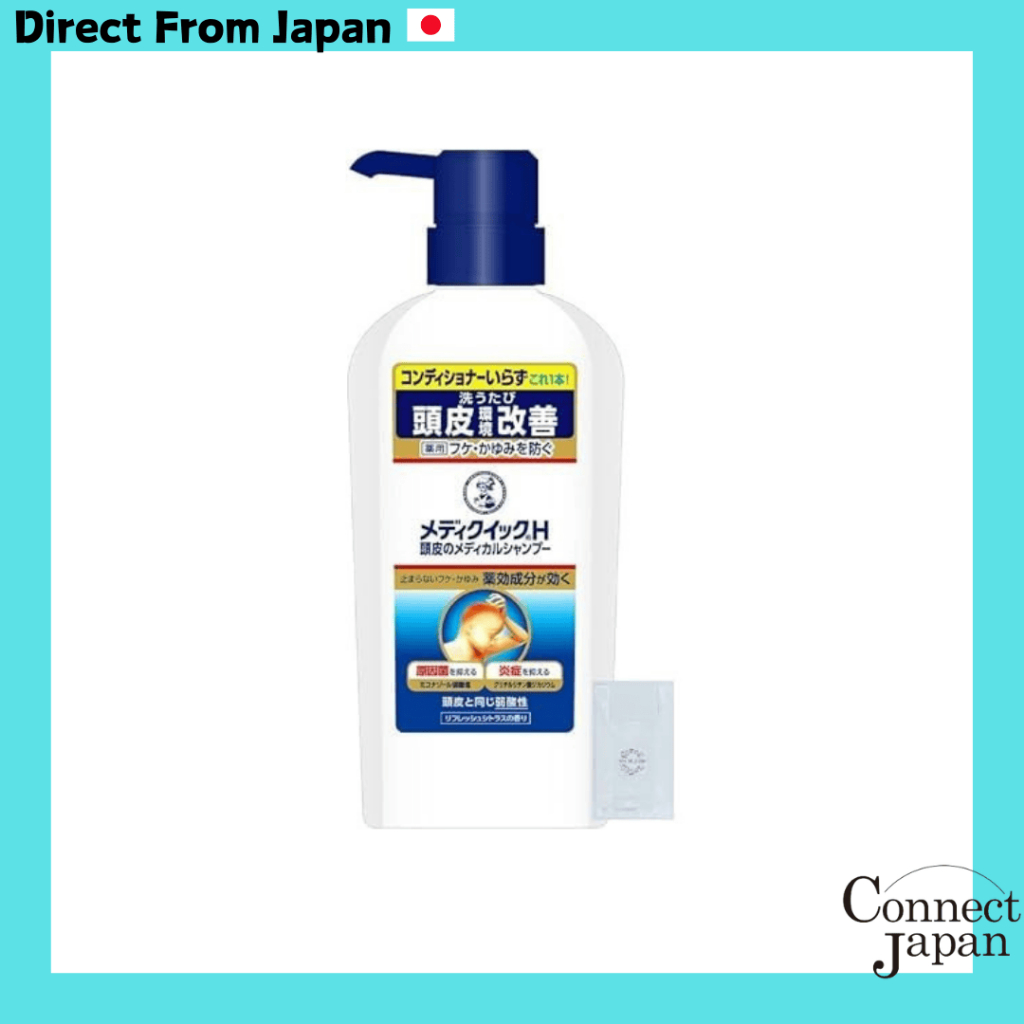 【Direct from Japan】Mentholatum [MediQuick H] Medicated Scalp Shampoo ...
