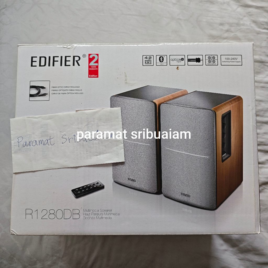 Edifier R1280DB Speaker ลำโพงคอมพิวเตอร์ มี bluetooth มือสอง | Shopee ...