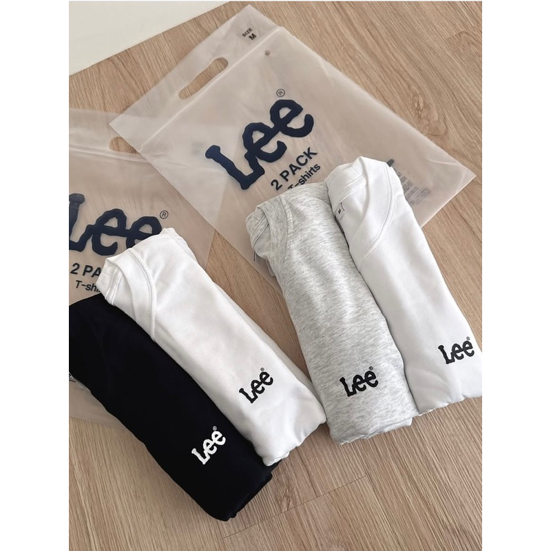 LEE pack / แพ็คเสื้อยืด unisex ได้ 2 ตัว | Shopee Thailand