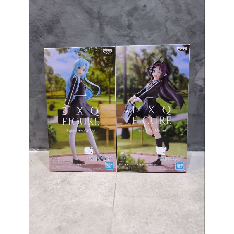(ของแท้ พร้อมส่ง) Sword Art Online - Yuuki/Asuna- EXQ Figure | Shopee ...
