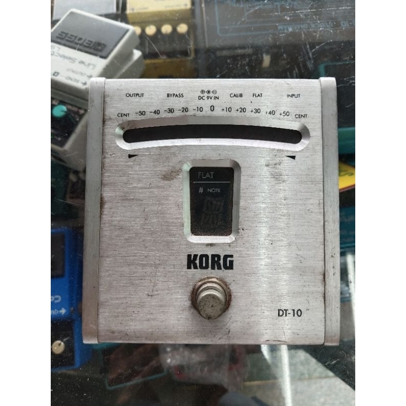 KORG DT-10 PEDAL TUNER สินค้า มือ 2 | Shopee Thailand