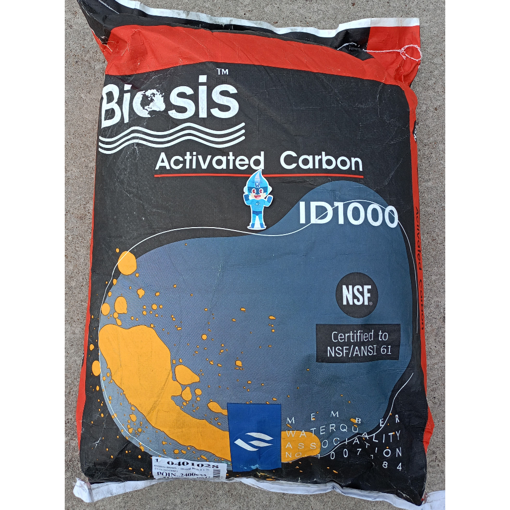 สารกรองคาร์บอน Carbon - Biosis Brand (ID1000) (50ลิตร/ถุง)(สั่งได้ 1ออ ...