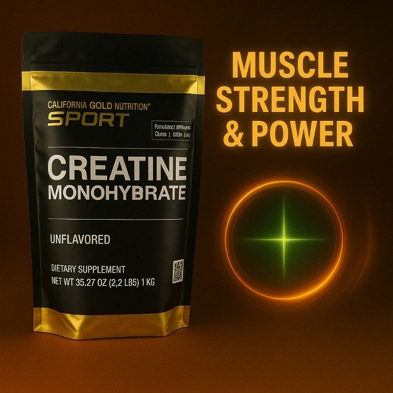 CREATINE MONOHYDRATE – California Gold Nutrition SPORT Unflavored 2.2 ...
