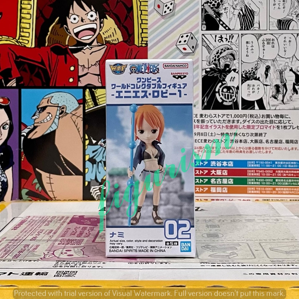 🔥 WCF Nami นามิ ENIES LOBBY one piece Vol.1 วันพีซ 🔥 แท้ ลิขสิทธิ์ ...