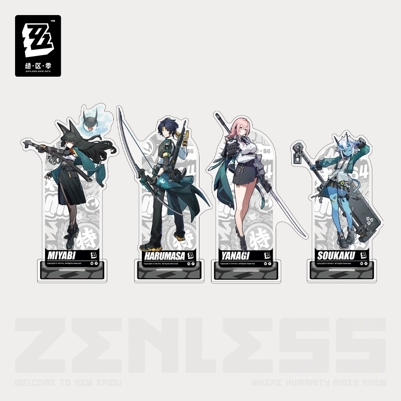 [ พร้อมส่ง / Official ] Zenless Zone Zero Standee - H.S.O.S.6 ZZZ สแตน ...