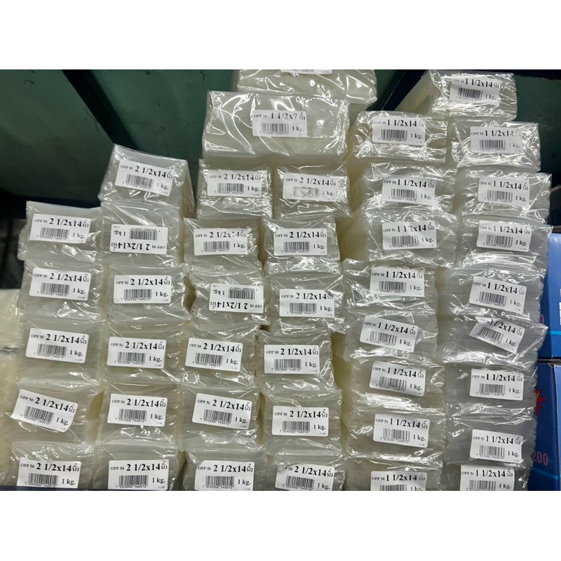 ถุงแก้วOPP ถุงแก้วใส (หนา50 Micon) ขนาด5นิ้ว ถุงแก้วบาง ถุงแพคเกจจิ้ง ...