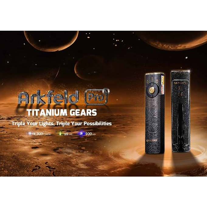 [Limited] Olight Arkfeld Pro Class 3R (Titanium Gears) CW ไฟฉายพกพา ...