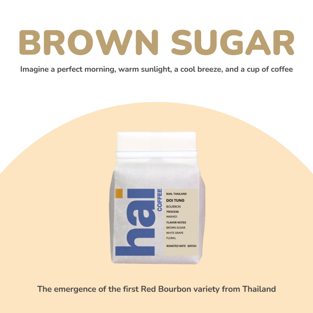 Hai Single Origin (กาแฟคั่วอ่อน) Doi Tung, Thailand (Light roast ...
