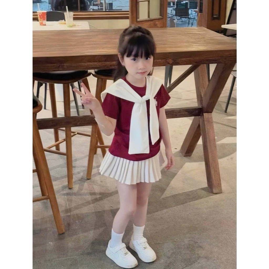 PANG KIDS ชุดเซ็ตลูกสาว น่ารัก 0655 | Shopee Thailand