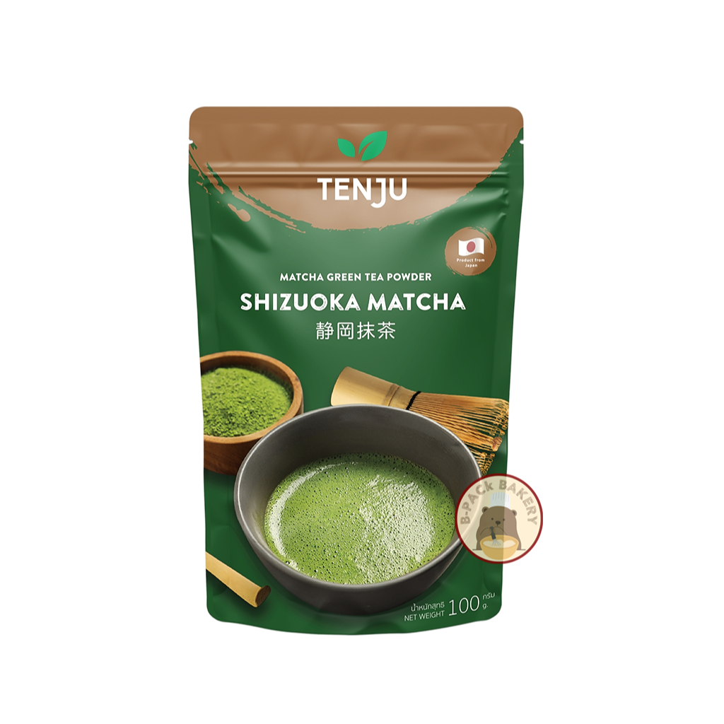 (เท็นจู ชิซูโอกะ) เท็นจู ชิซูโอกะ มัทฉะ กรีนที เบส TENJU Shizuoka Matcha Green Tea Base 100g ...