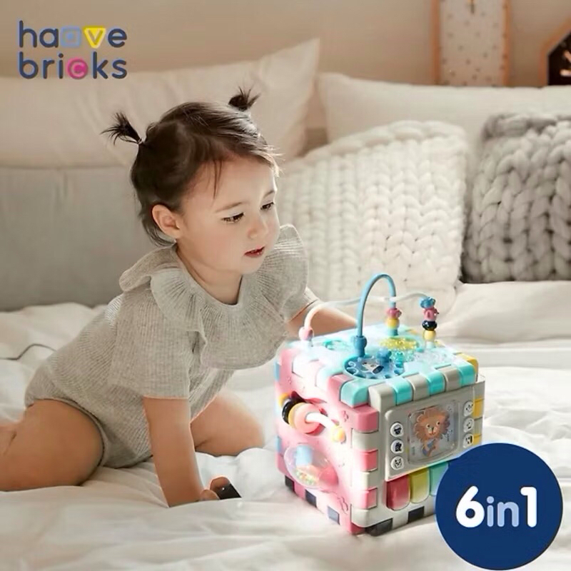 Haave Bricks ของเล่นเด็ก กล่องกิจกรรมเด็ก 6 ด้าน รุ่นใหม่ 2025 ของเล่น ...