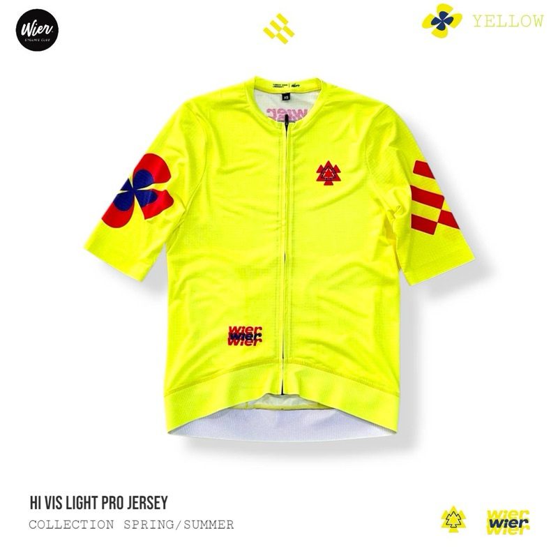 Hi Vis Light Pro Jersey : Yellow - เสื้อจักรยาน ใส่ได้ทั้ง ชาย/หญิง ...