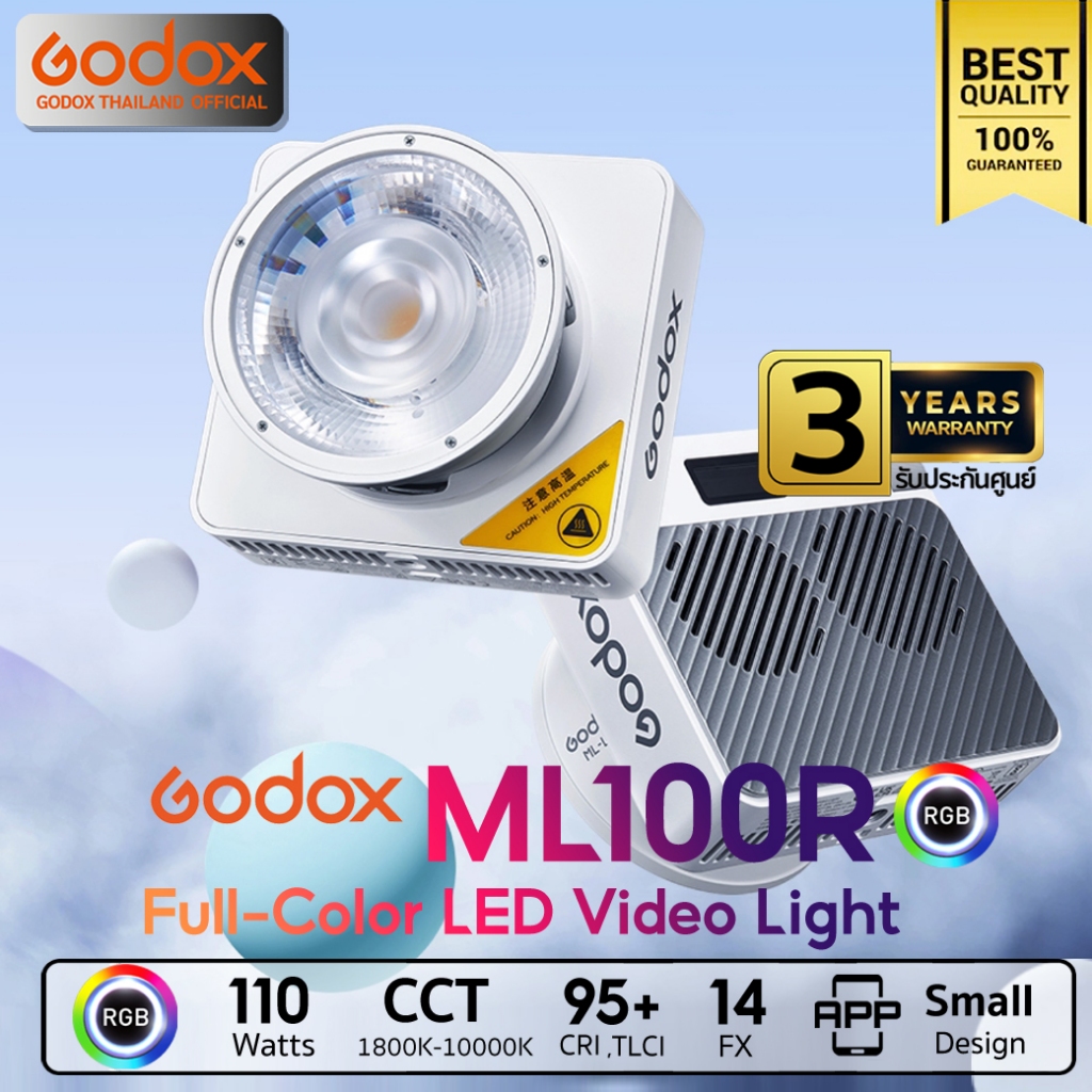 Godox LED ML100R RGB 110W 1800-10000K ( Godox Mount ) - รับประกันศูนย์ ...