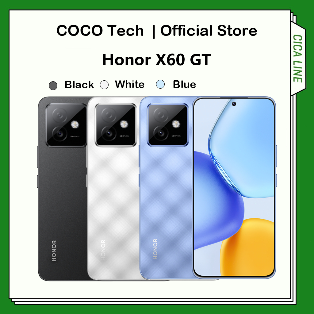 Honor X60 GT 5G โทรศัพท์มือถือ หน้าจอ 6.7" 120Hz AMOLED Snapdragon 8 ...