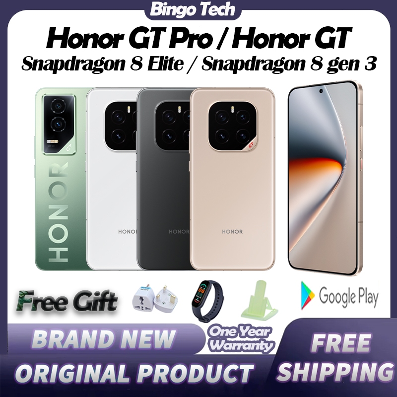 Honor GT Pro Snapdragon 8 Elite Honor GT Snapdragon 8 gen 3 Dual SIM ...