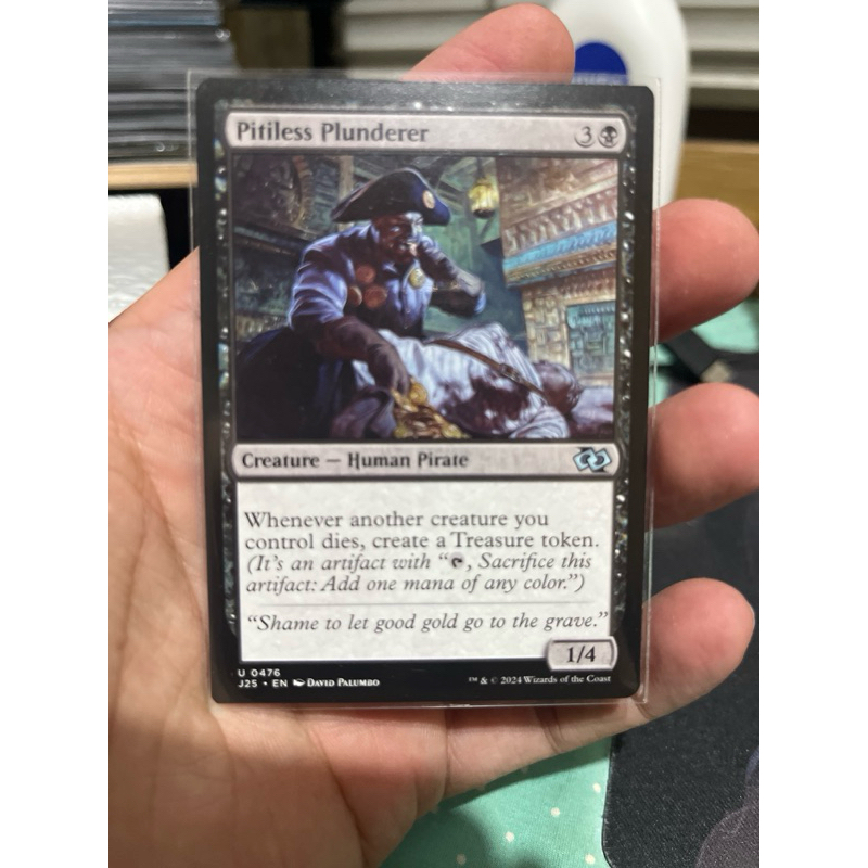 การ์ด MTG Pitiless Plunderer Black Magic the Gathering EDH รุ่น Mystery ...