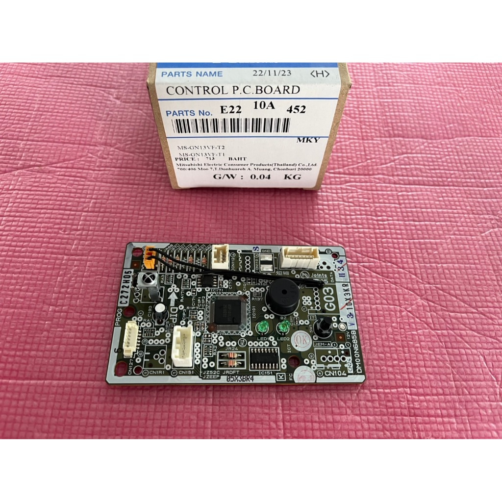 ใหม่แท้ เบิกศูนย์ แผงรับสัญญาณรีโมทแอร์มิตซูบิชิ (CONTROL P.C.BOARD ...