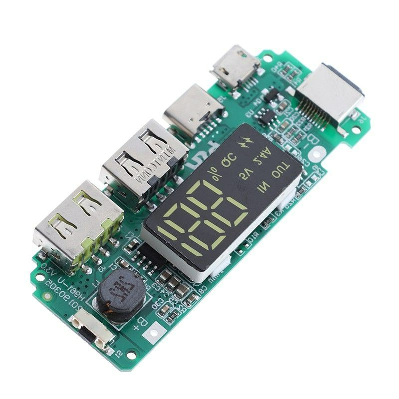 โมดูลเพาเวอร์แบงค์ module Power Bank 18650 ,Dual USB 5V 2.4A 18650 ...