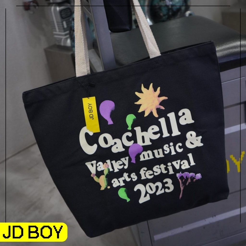 (มีส่งด่วนได้ของเลยวันนี้) JDBOY - กระเป๋าผ้า เทศกาลดนตรี ของแท้ ...