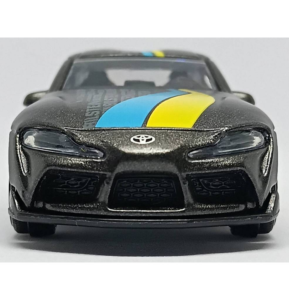 โมเดลรถ Majorette Toyota GR Supra SZ-R Gray Racing Cars SCALE 1:56 No ...