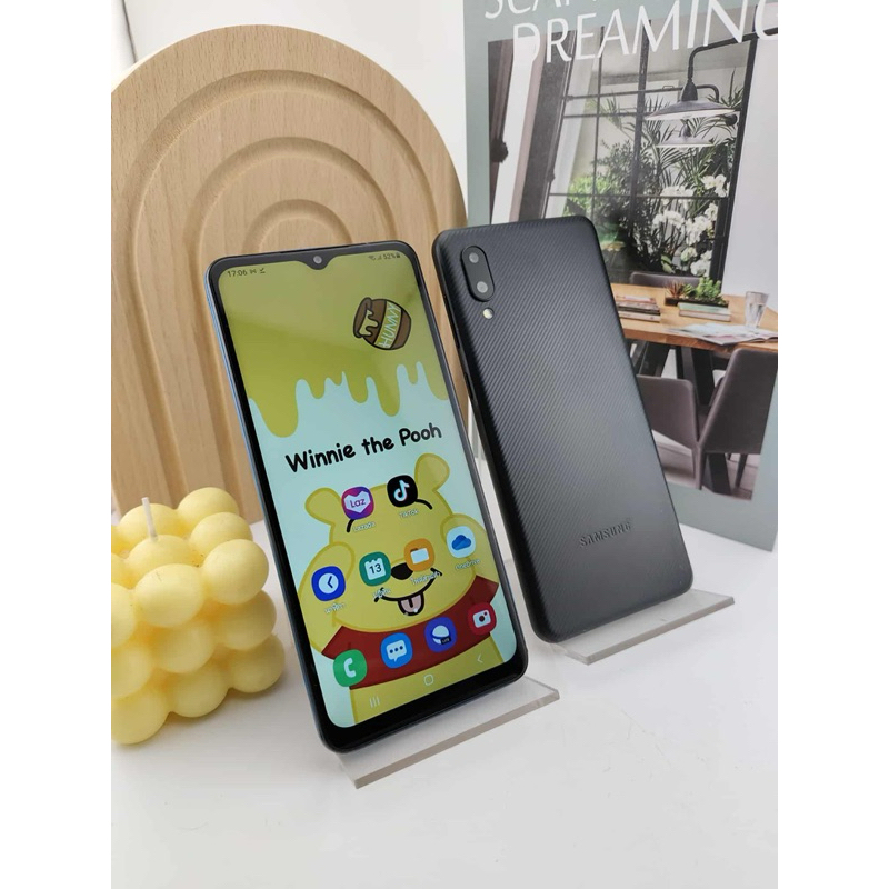 มือ 2 Samsung A02 ram 3 Rom 32 ใส่ได้ทุกซิม รองรับ 2ซิม ทุกระบบ แอนดรอย 12 รองรับทุกแอพ ทุก ...