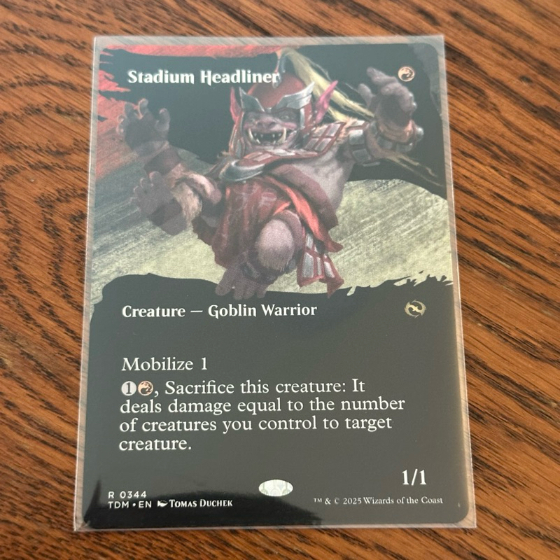 Tarkir: Dragonstorm Variants: Stadium Headliner (0344 - Borderless ...