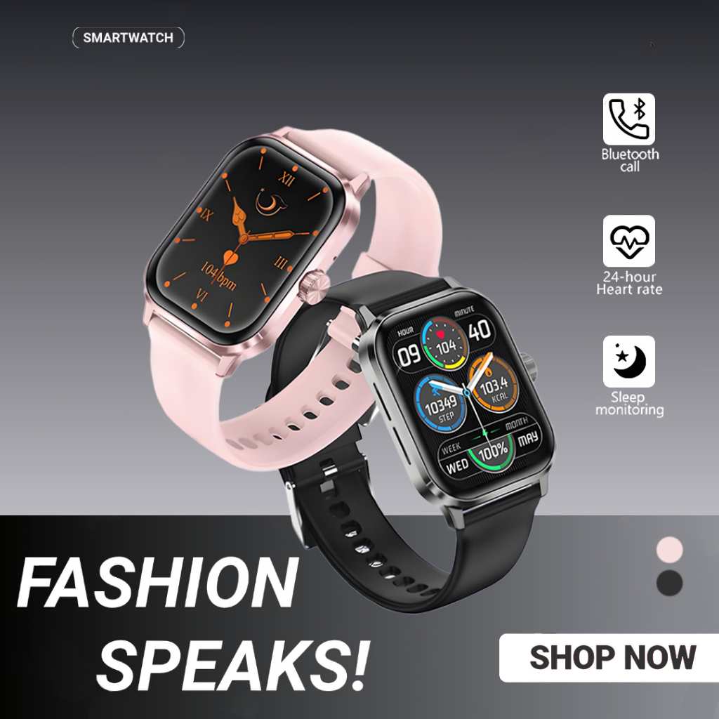 ZW9 Max สมาร์ทวอทช์ นาฬิกาสมาทวอช Full Touch Smart Watch บลูทูธสร้อยข้อมือสุขภาพ | Shopee Thailand