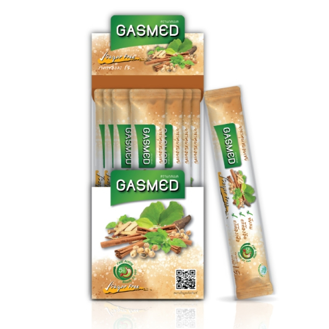 Gasmed แกสเมด ยาธาตุ ผสมอบเชย 15มล. [10 ซอง/1 กล่อง] แก้ท้องอืด ท้องเฟ้อ #12707 | Shopee Thailand