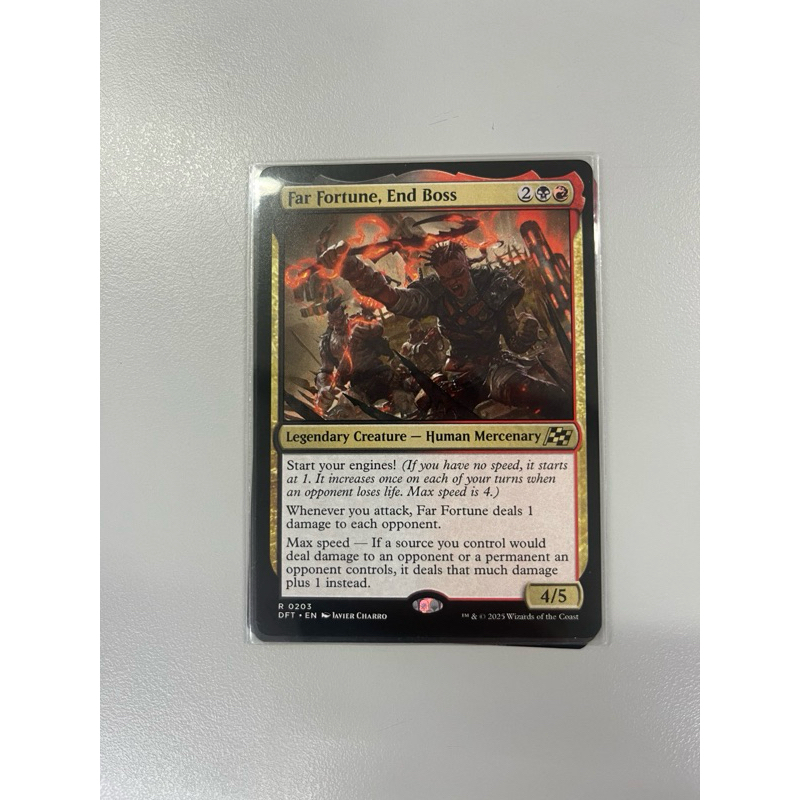 การ์ด MTG Far Fortune, End Boss Multi Magic the Gathering EDH รุ่น DFT สภาพ Ex-Nm | Shopee Thailand