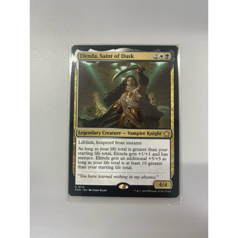 การ์ด MTG Elenda, Saint of Dusk Multi Magic the Gathering EDH รุ่น FDN สภาพ Ex-Nm | Shopee Thailand