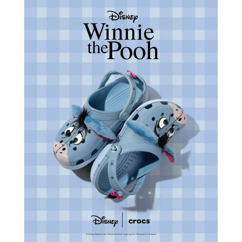 (พร้อมส่ง) ของแท้ 100% CROCS X DISNEY WINNIE THE POOH EEYORE CLASSIC ...