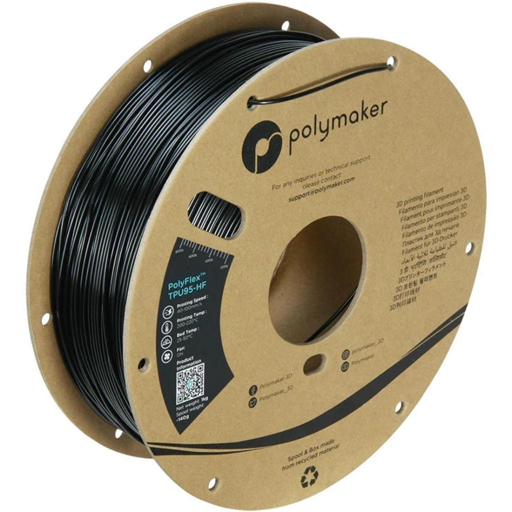 เส้น PolyFlex TPU95-HF ยี่ห้อ Polymaker เส้นพิมพ์สามมิติ 3D Filament 1.75mm 1KG | Shopee Thailand