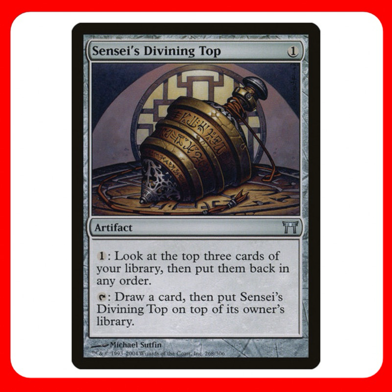 [MTG] Sensei's Divining Top [CHK] [ARTIFACT] [UNCOM] [NORMAL] [ENG ...