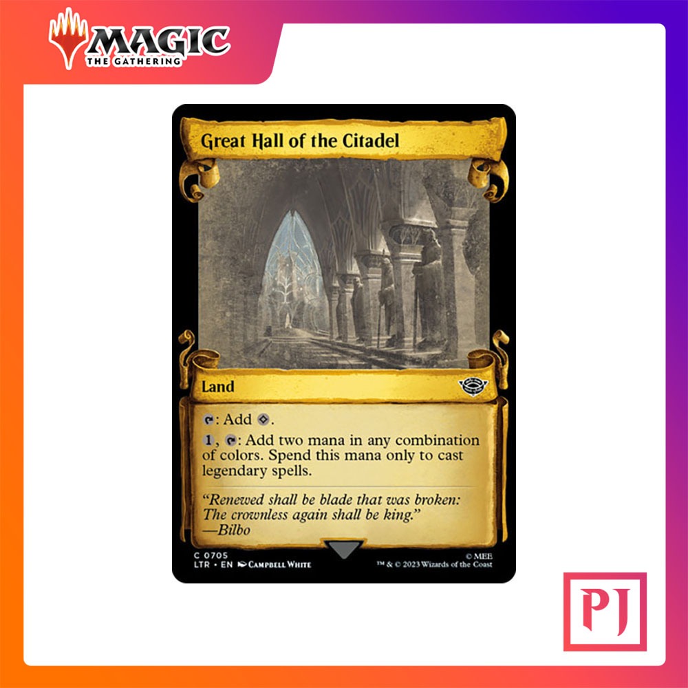 [MTG] Great Hall of the Citadel (Showcase) [LTR] [LAND] [COMMON ...