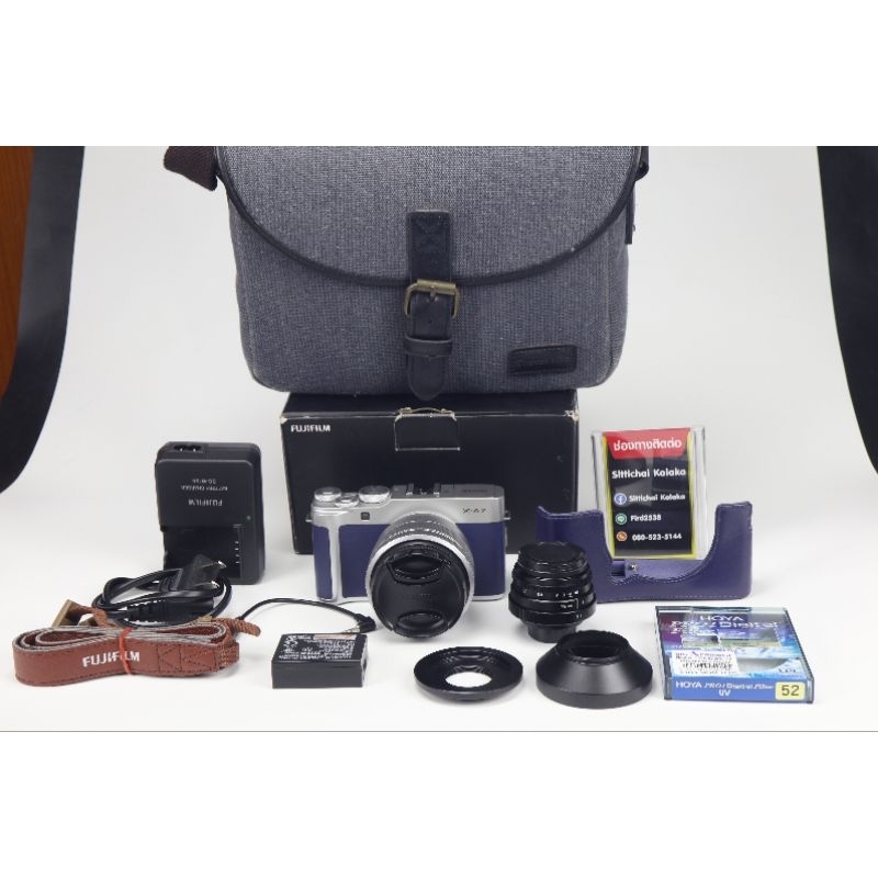 Fujifilm Xa7 Navy Blue Kit 15-45mm( มือสอง ) 📦มีของพร้อมส่ง📌(กรุงเทพฯ ...