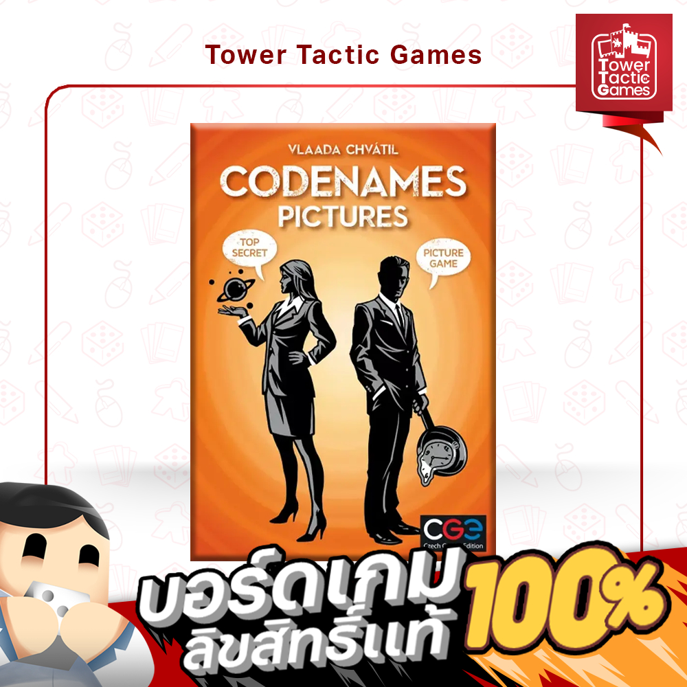 CODENAMES: PICTURES EN - Board Game บอร์ดเกม - Tower Tactic Games ทาว ...