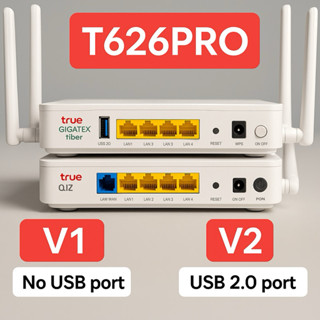 [ใหม่มือ 1] เราเตอร์ทรู T626 Pro V2/WiFi6/AX3000/สัญญาณแรงสุด/สินค้า ...