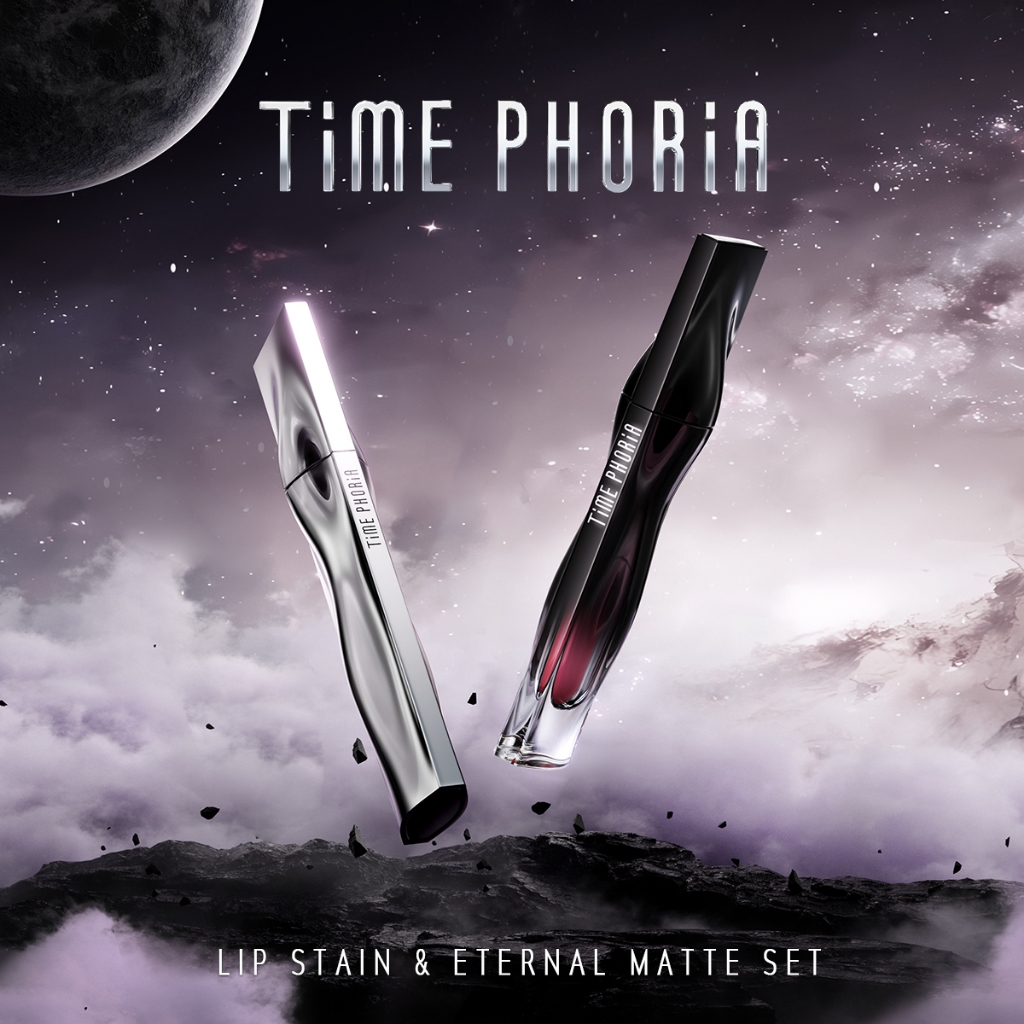Time Phoria Stellar Dust Lip Stain #07 Quanta | Eternal Air Lip Matte ...