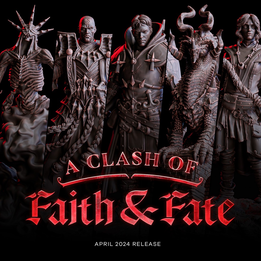 A Clash of Faith & Fate - [Made to order ส่งพัสดุภายใน 1-3 วัน] โมเดล ...