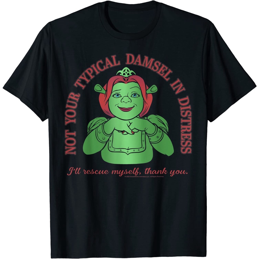 เสื้อยืดผู้ชาย Shrek Fiona Not Your Typical สไตล์สตรีท ใส่ได้ ทั้ง ใส่ ...