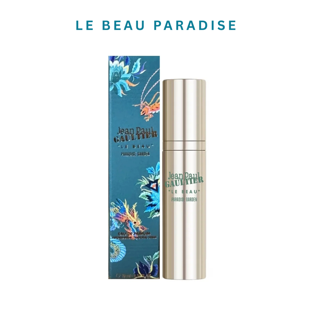 Jean Paul Gaultier Le Beau Paradise Garden EDT 10 ml หัวสเปรย์ ป้ายคิงพาวเวอร์ | Shopee Thailand