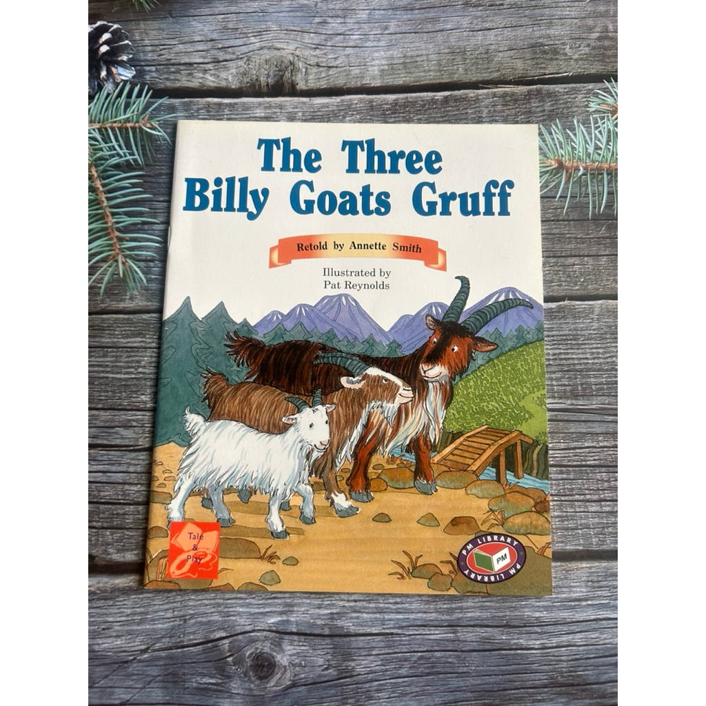 The Three Billy Goats Gruff English secondhand children book | Shopee ...