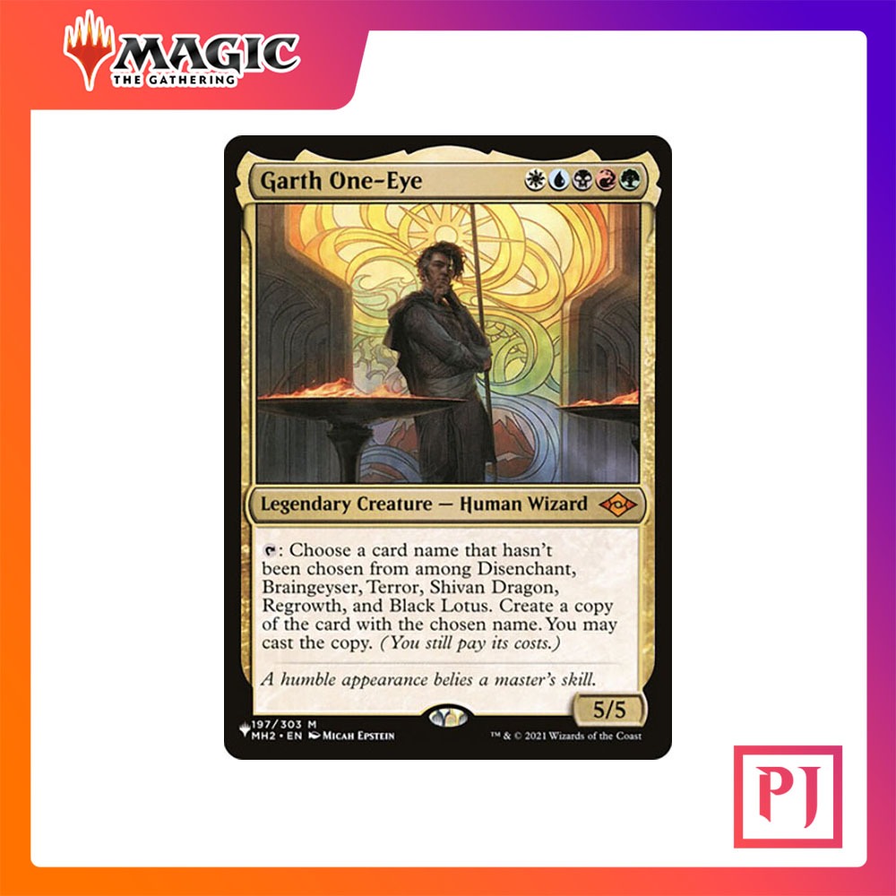 [MTG] Garth One-Eye [MB1] [MULTI] [MYTHIC] [NORMAL] [ENG] (การ์ดเมจิค ...