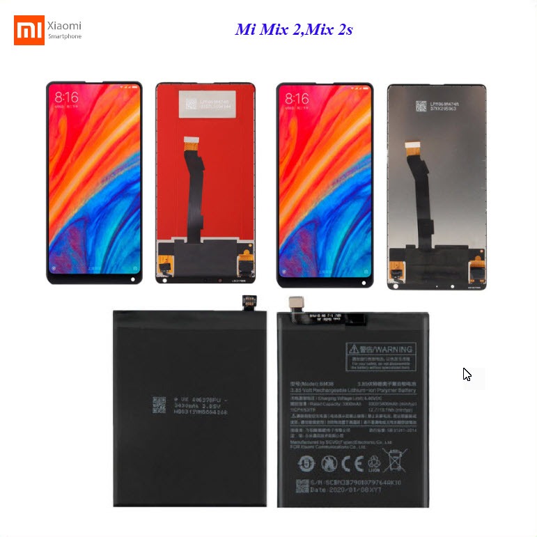 อะไหล่มือถือ Xiaomi Mi Mix 2/Mi Mix 2s/แบตเตอรี่ BM3B/หน้าจอ LCD ...