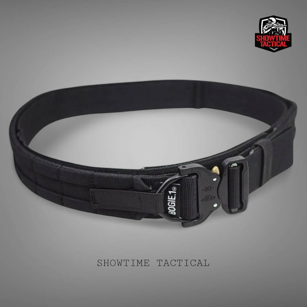 Bogie1 Tactical Belt PD25 เข็มขัดยุทธวิธีแบบ 2 ชั้น พร้อมเข็มขัดเส้นใน | Shopee Thailand
