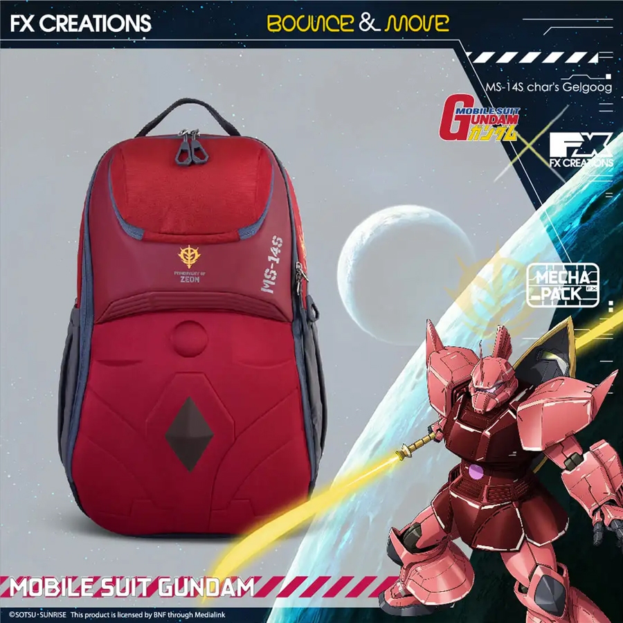 FX Creations x MS-14S GELGOOG – MECHA PACK- AGS PRO BACKPACK กระเป๋าเป้ ...